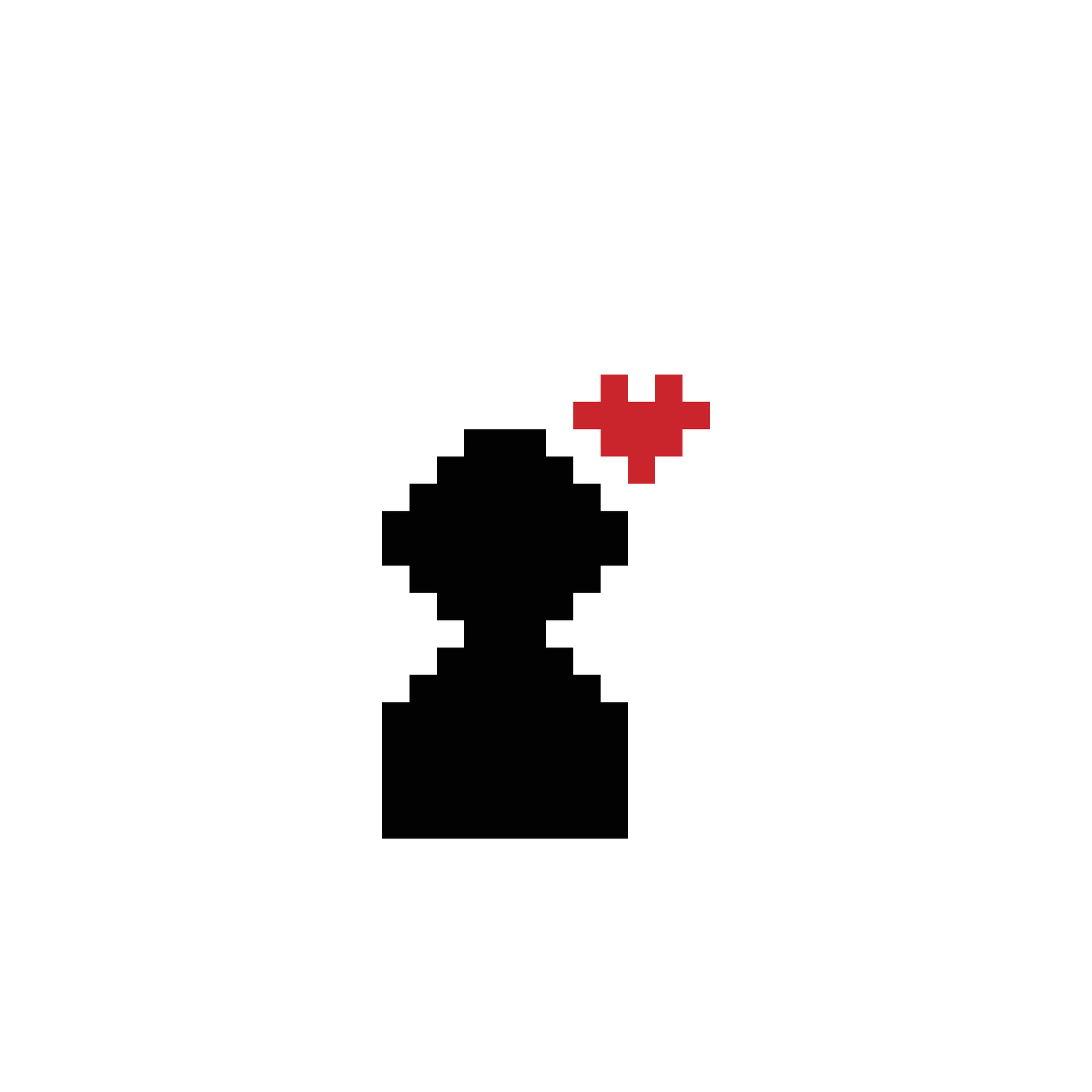 Minimal Pixel Art Cartoon Love Red Heart Feeling Happy Minimal Concept Pixel Artheartlove 4687