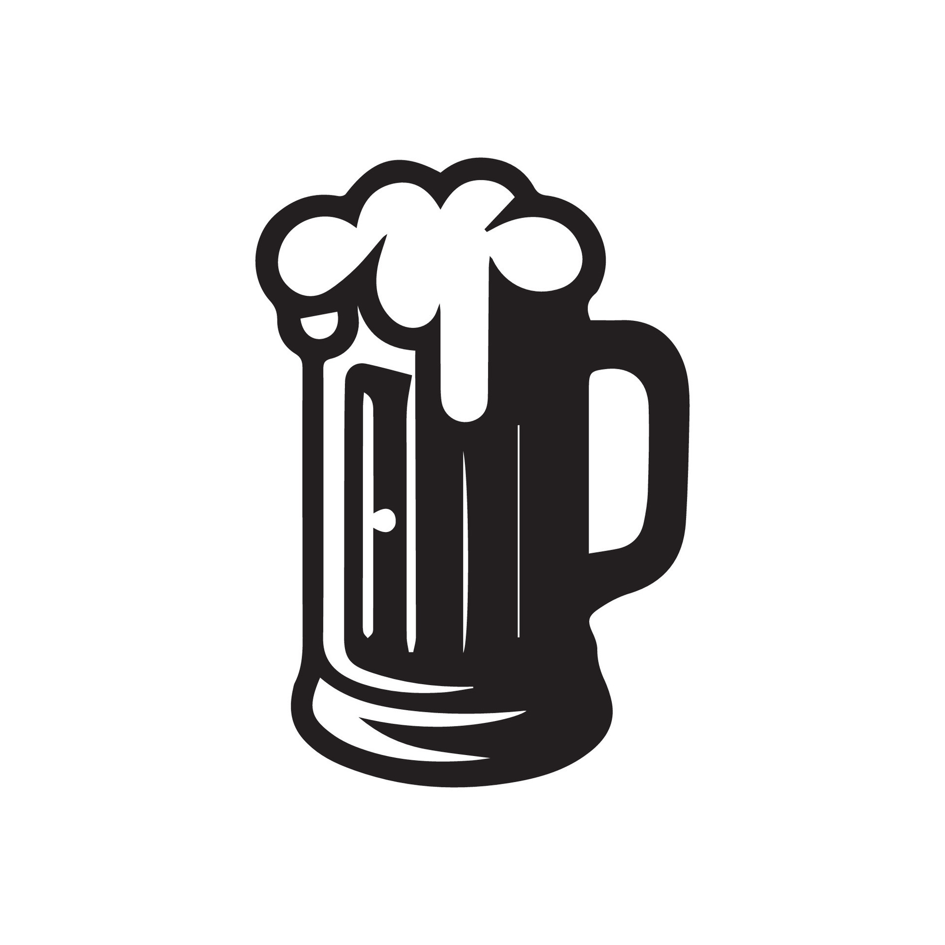 Beer Glass Logo Template Beer Glass Logo Element 43532491 Vector Art At Vecteezy