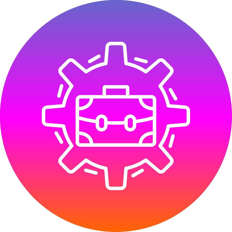 Software Development Line Gradient Circle Icon 43538387 Vector Art At