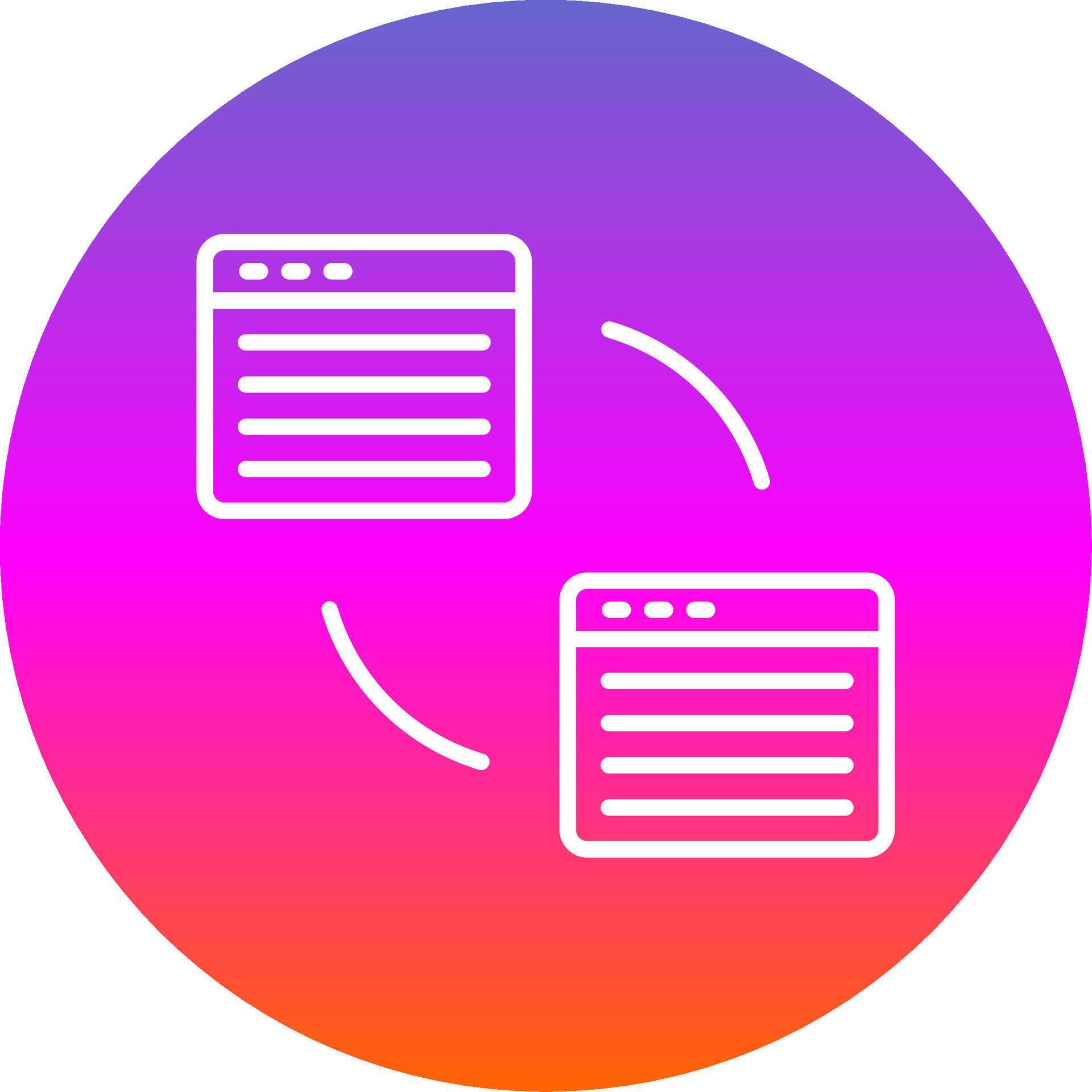 Refactoring Line Gradient Circle Icon 43538395 Vector Art At Vecteezy