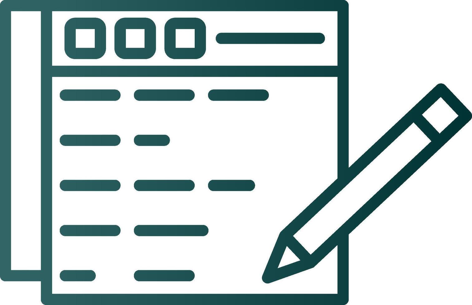 Code Language Line Gradient Icon 43539878 Vector Art at Vecteezy