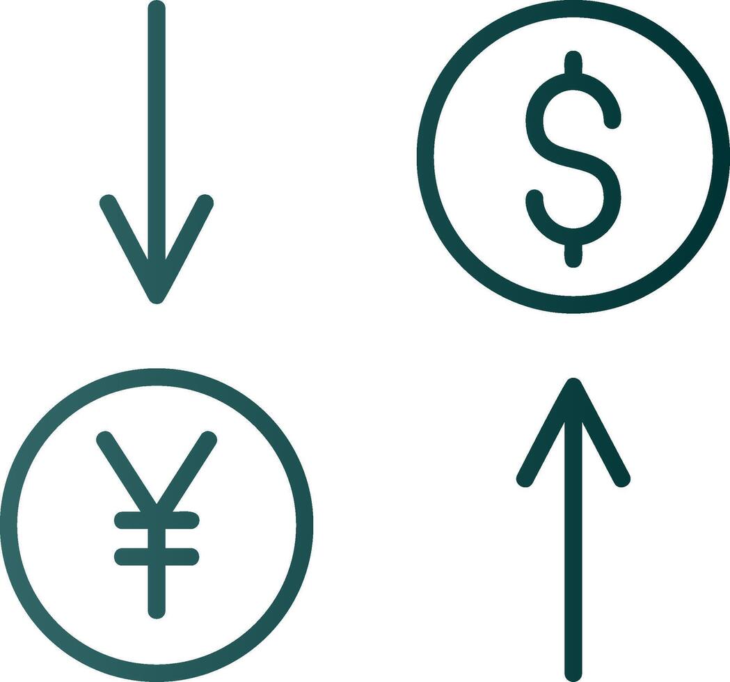 Exchange Rate Line Gradient Icon 43540490 Vector Art at Vecteezy Exchange Rate Line Gradient Icon 43540490 Vector Art at Vecteezy