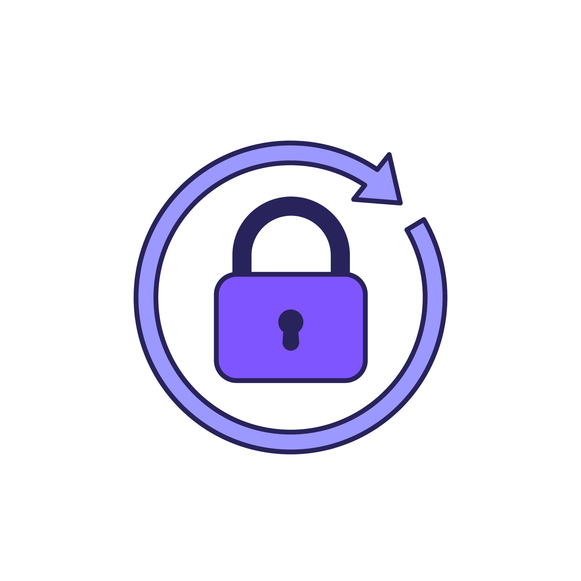 Password Reset Icon Security Concept 43547796 Vector Art At Vecteezy