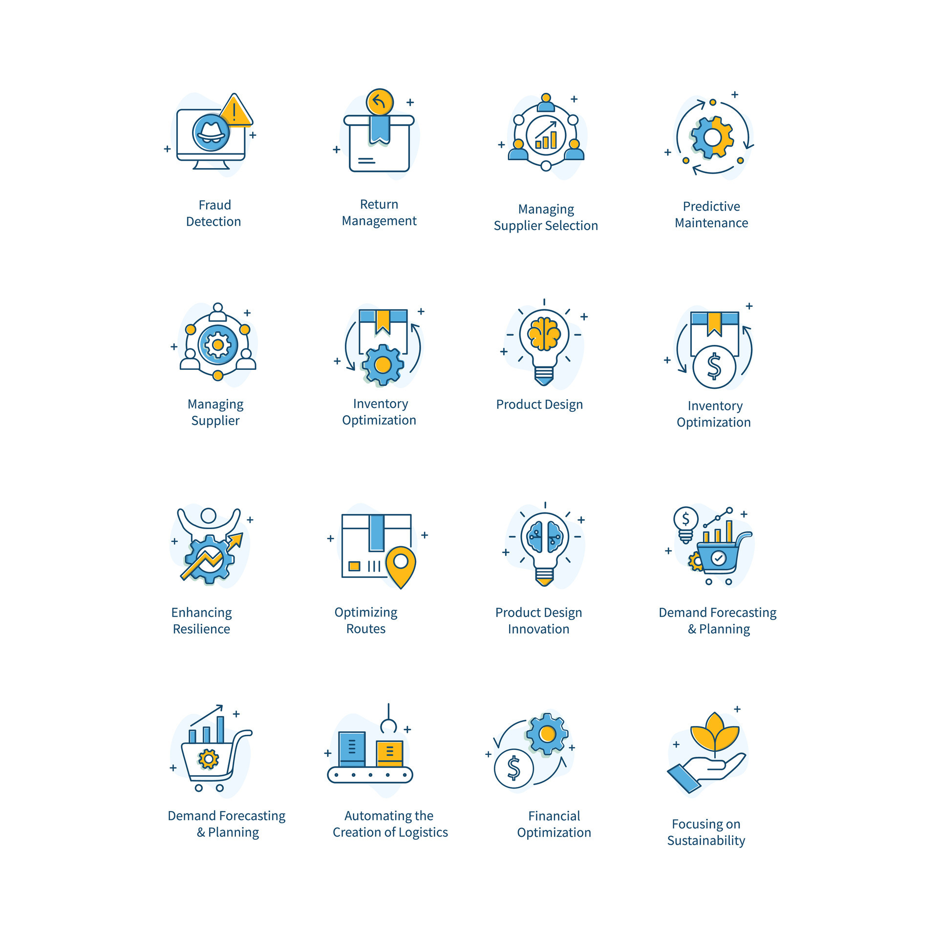 Supply Chain, AI Driven Supply Chain Icon Set 43550097 Vector Art at ... Supply Chain, AI Driven Supply Chain Icon Set 43550097 Vector Art at ...