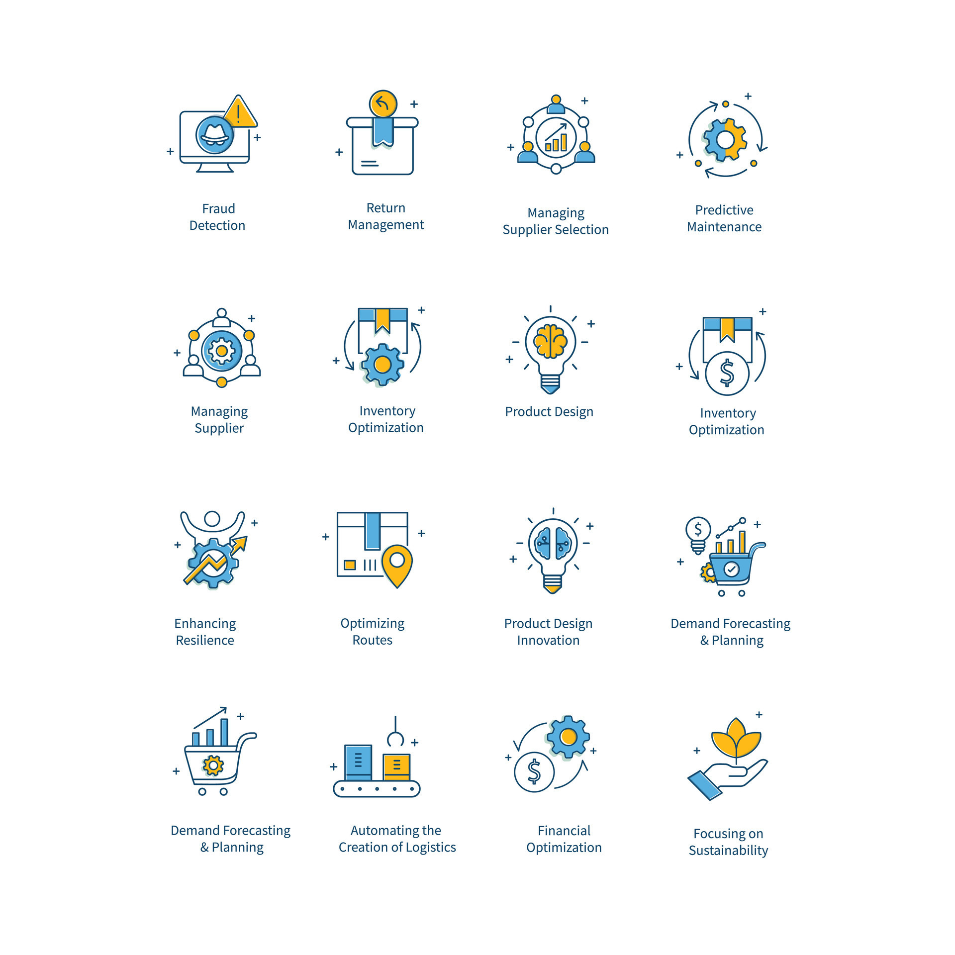 Supply Chain, AI Driven Supply Chain Icon Set 43550164 Vector Art at ... Supply Chain, AI Driven Supply Chain Icon Set 43550164 Vector Art at ...