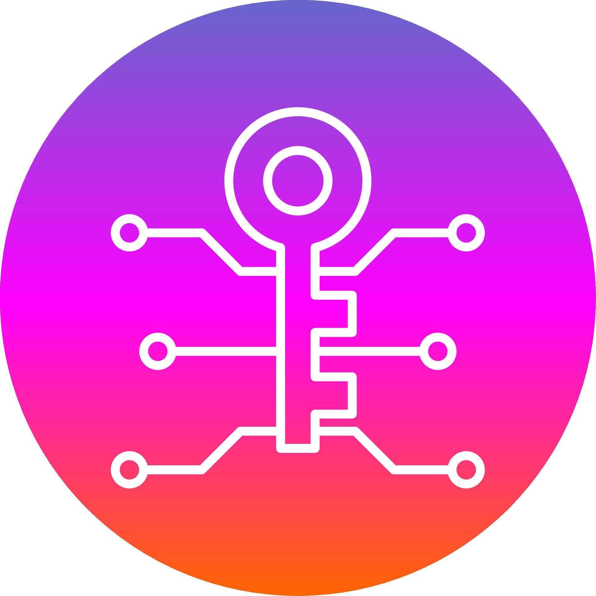 Server Encryption Line Gradient Circle Icon 43553378 Vector Art at Vecteezy