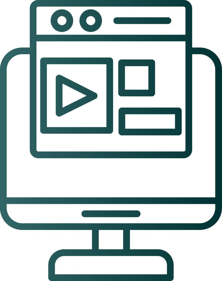 Front End Line Gradient Icon 43553902 Vector Art at Vecteezy Front End Line Gradient Icon 43553902 Vector Art at Vecteezy