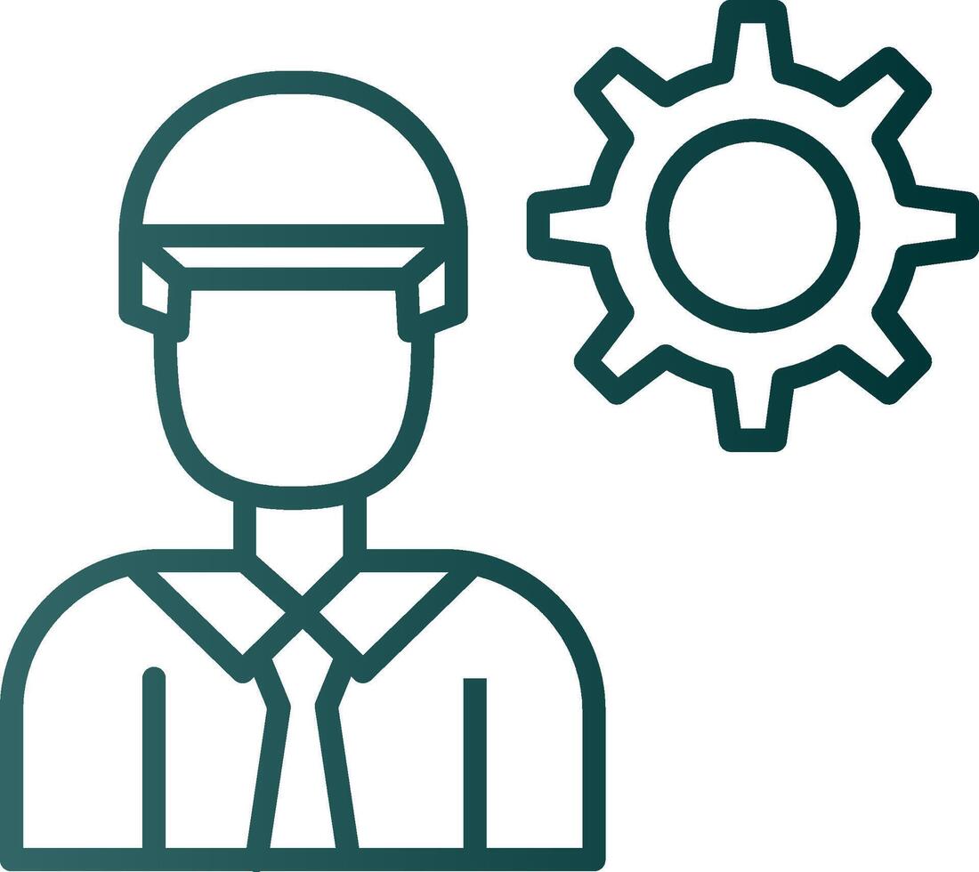 Engineering Line Gradient Icon 43554175 Vector Art at Vecteezy
