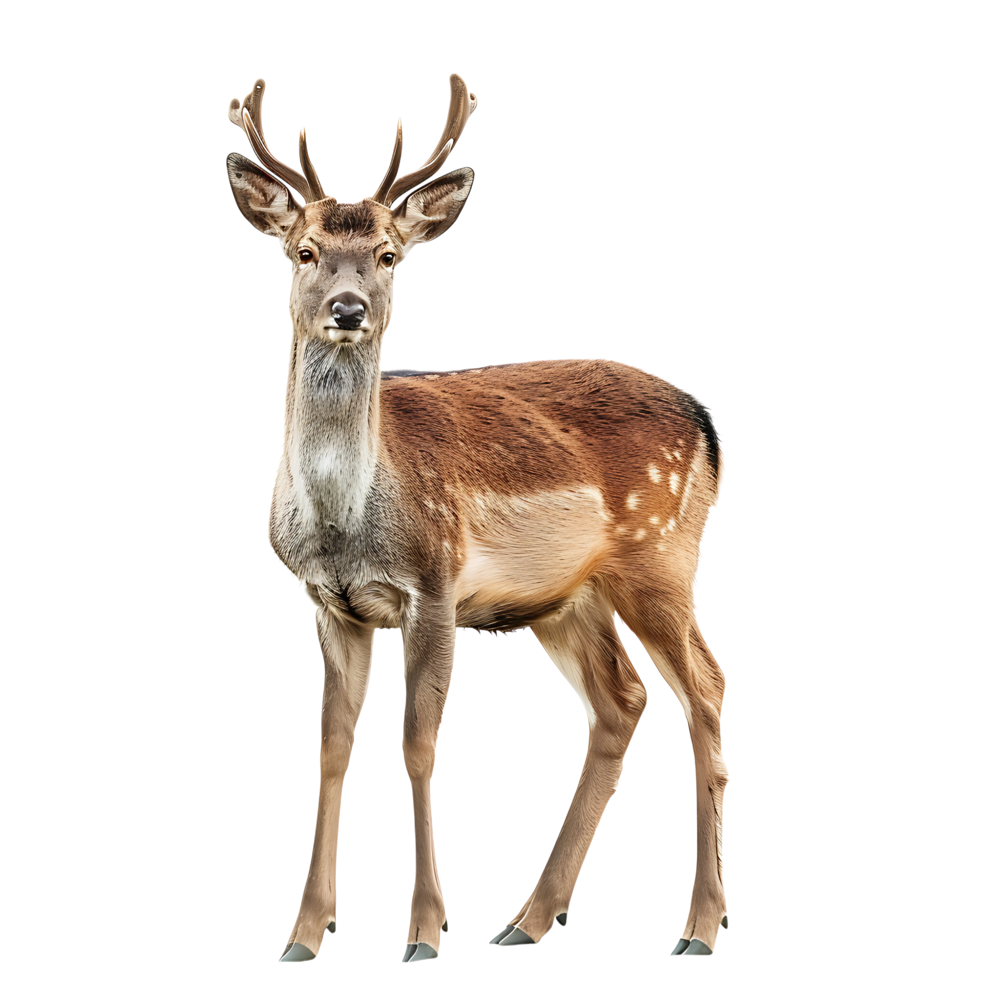 Deer full body shot on isolated transparent background 43555755 PNG