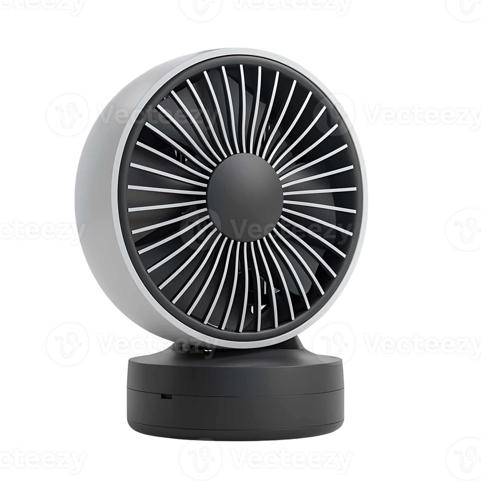 Electric desk fan on isolated transparent background 43557930 PNG