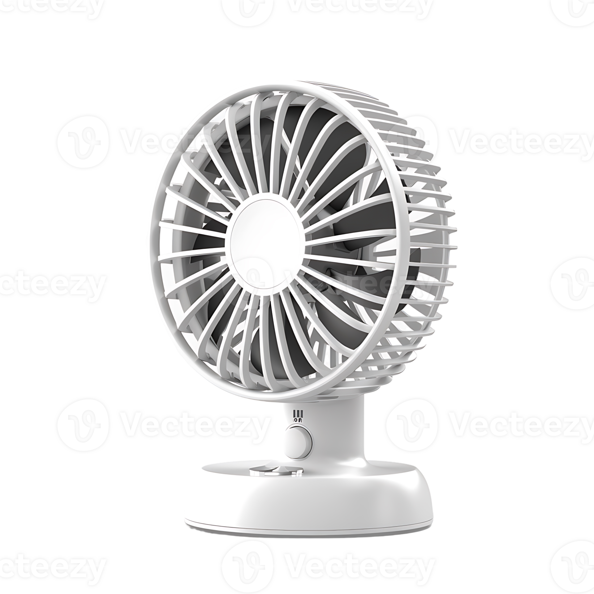 Electric desk fan on isolated transparent background 43557941 PNG