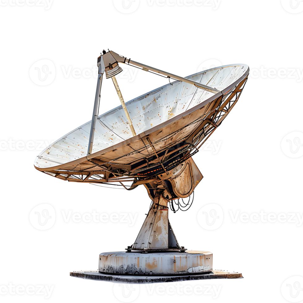 Satellite dish on isolated transparent background 43558455 PNG