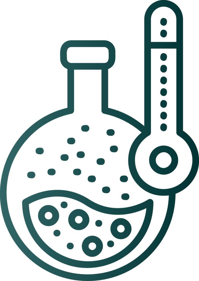 Flask Line Gradient Icon 43572531 Vector Art at Vecteezy