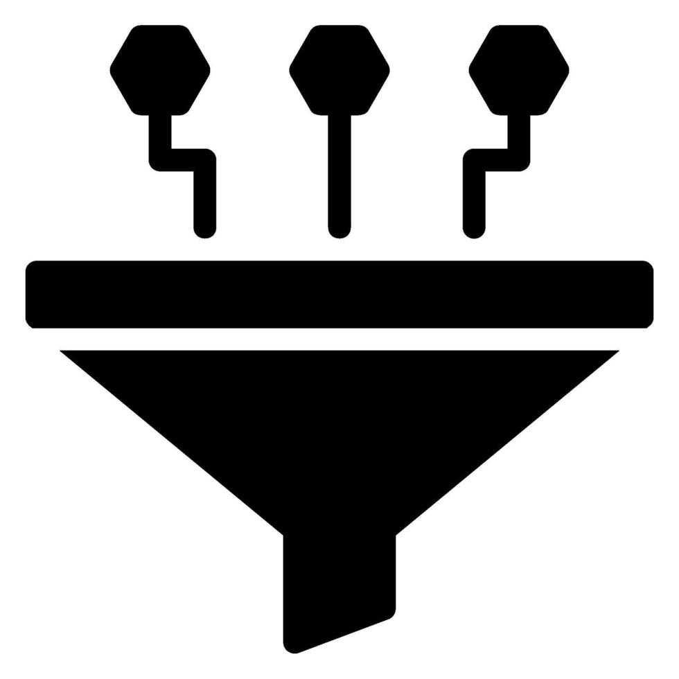 filter glyph icon 43572997 Vector Art at Vecteezy