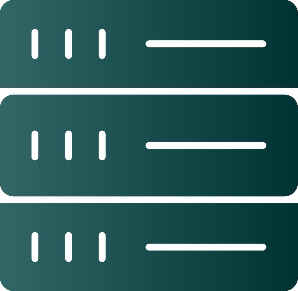 Database Glyph Gradient Icon 43575525 Vector Art at Vecteezy