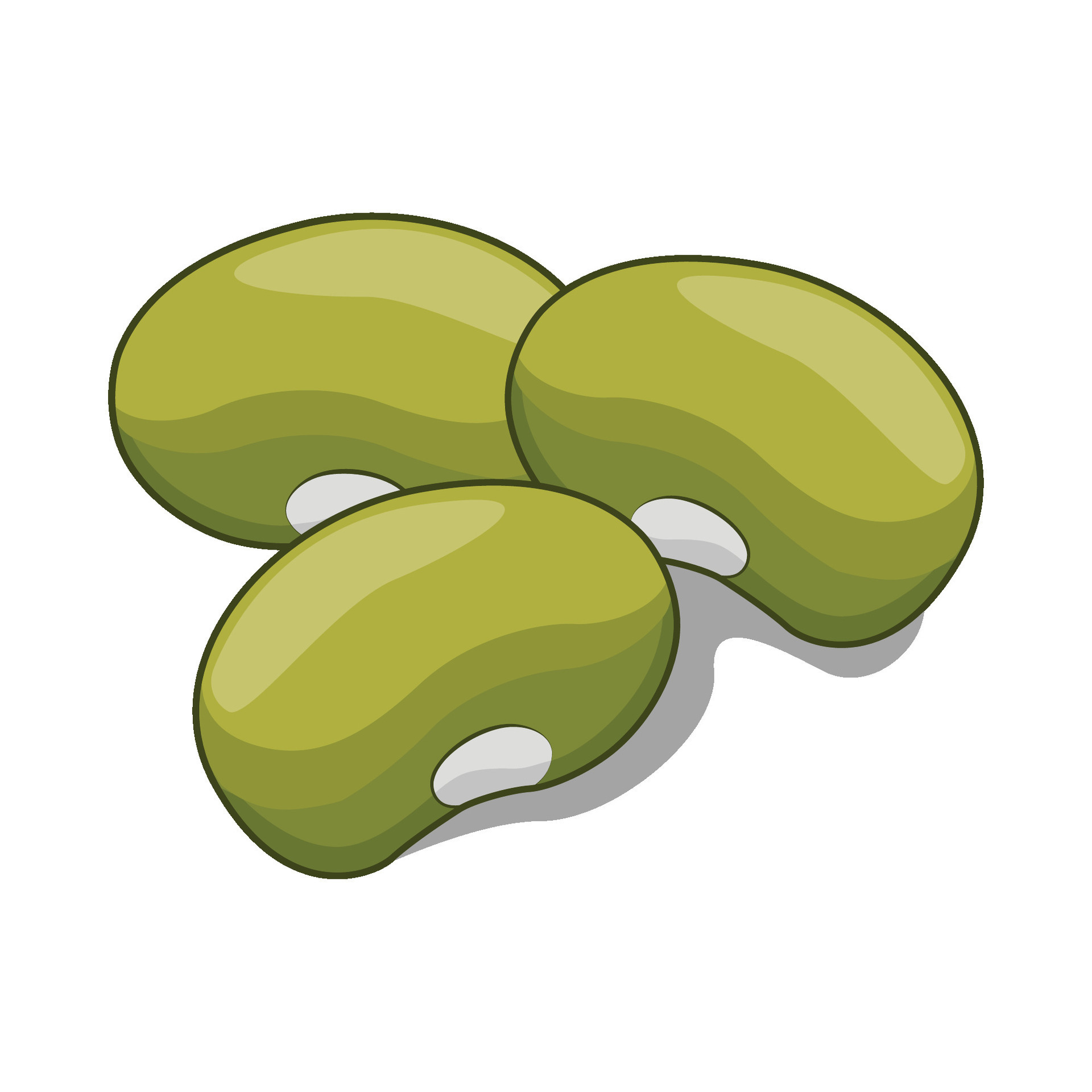 Illustration Of Mung Beans 43576457 Vector Art At Vecteezy