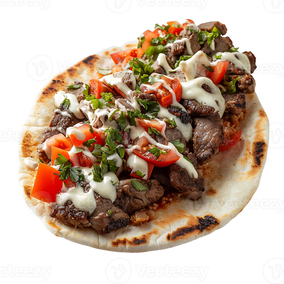 Halifax donair on isolated transparent background 43577057 PNG