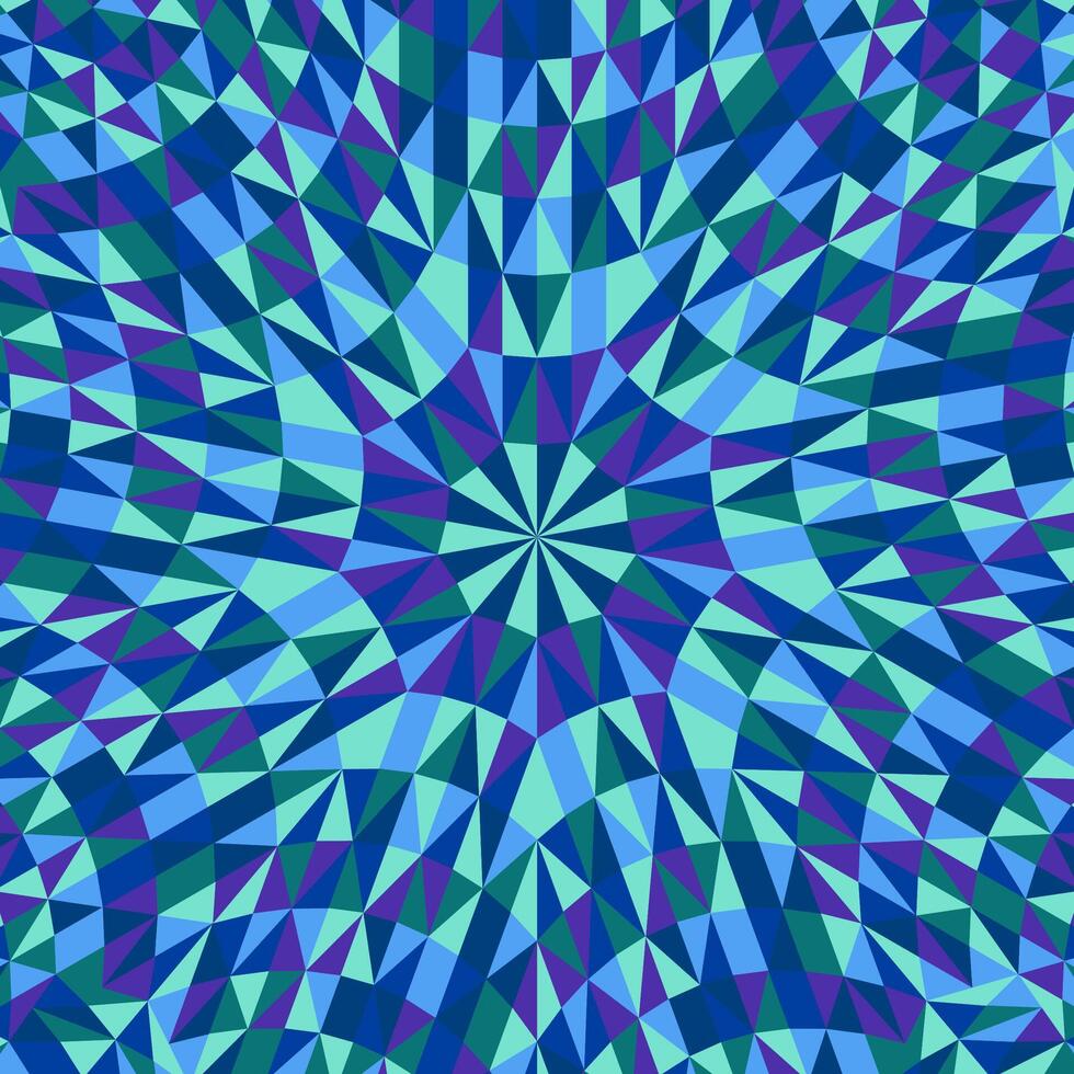 Colorful Hypnotic Circular Tiled Pattern Background Design 43577089