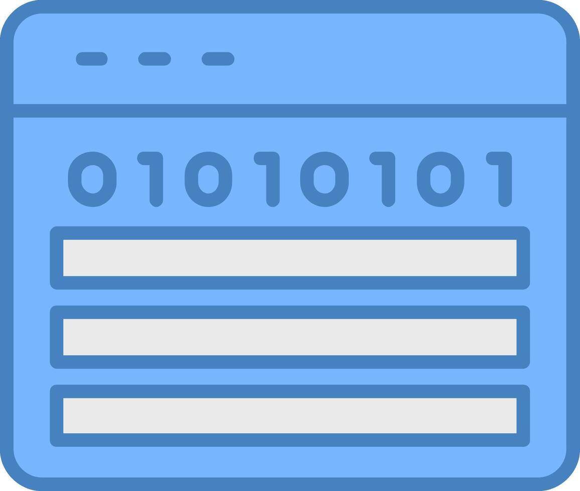 Web Programming Line Filled Blue Icon 43578755 Vector Art at Vecteezy