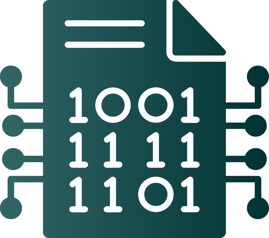 Encryption Data Glyph Gradient Icon 43579286 Vector Art at Vecteezy