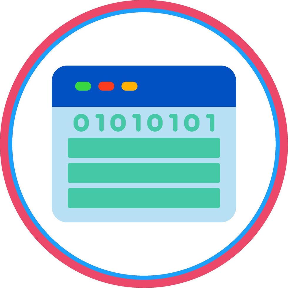 Web Programming Flat Circle Icon 43581987 Vector Art at Vecteezy