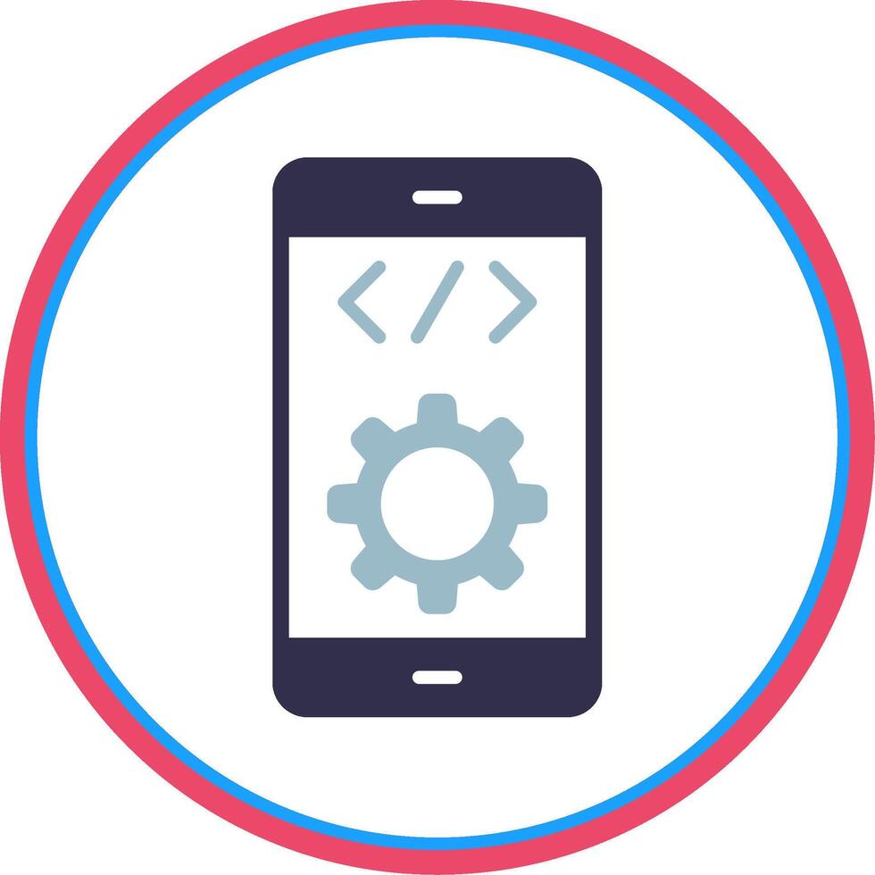 Software Development Flat Circle Icon 43582033 Vector Art at Vecteezy