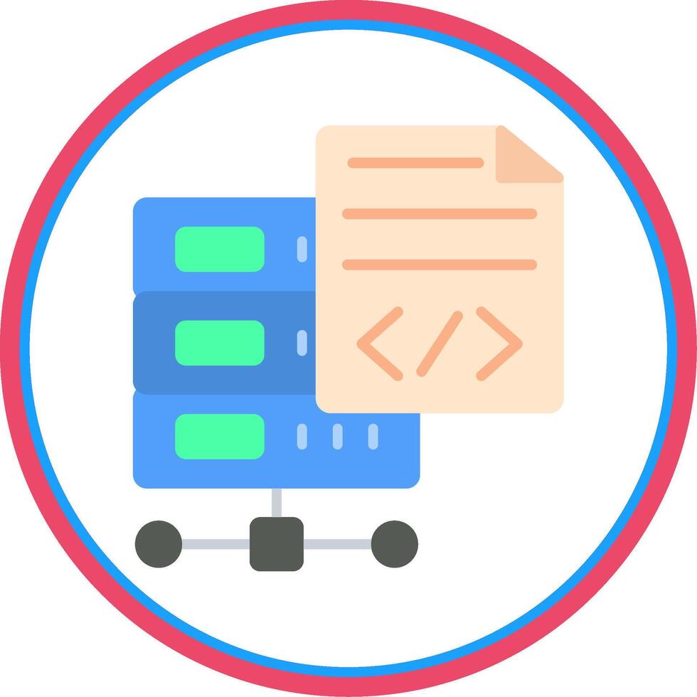Programming Language Flat Circle Icon 43583848 Vector Art at Vecteezy