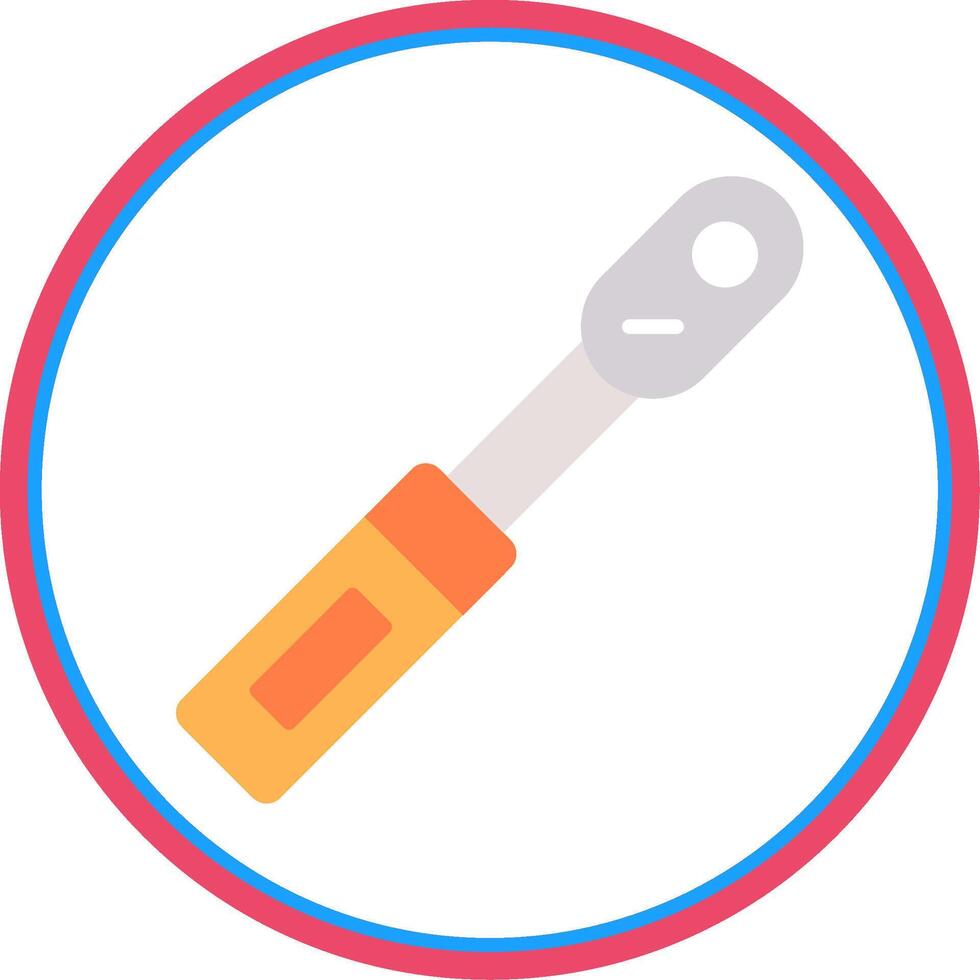 Torque Wrench Flat Circle Icon 43584812 Vector Art at Vecteezy