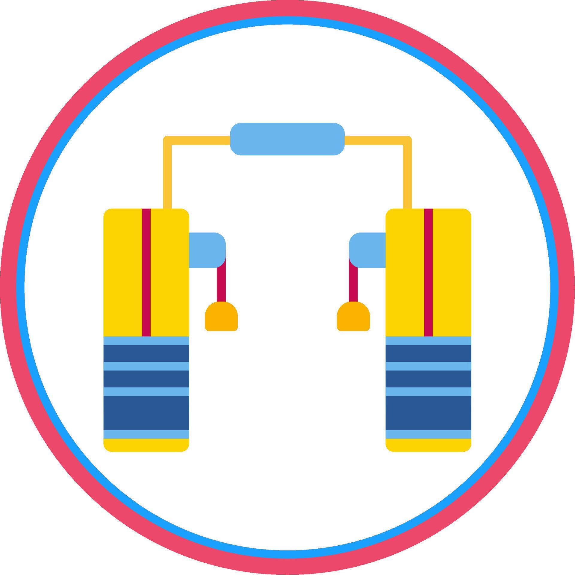 Cable Crossover Flat Circle Icon 43588310 Vector Art at Vecteezy