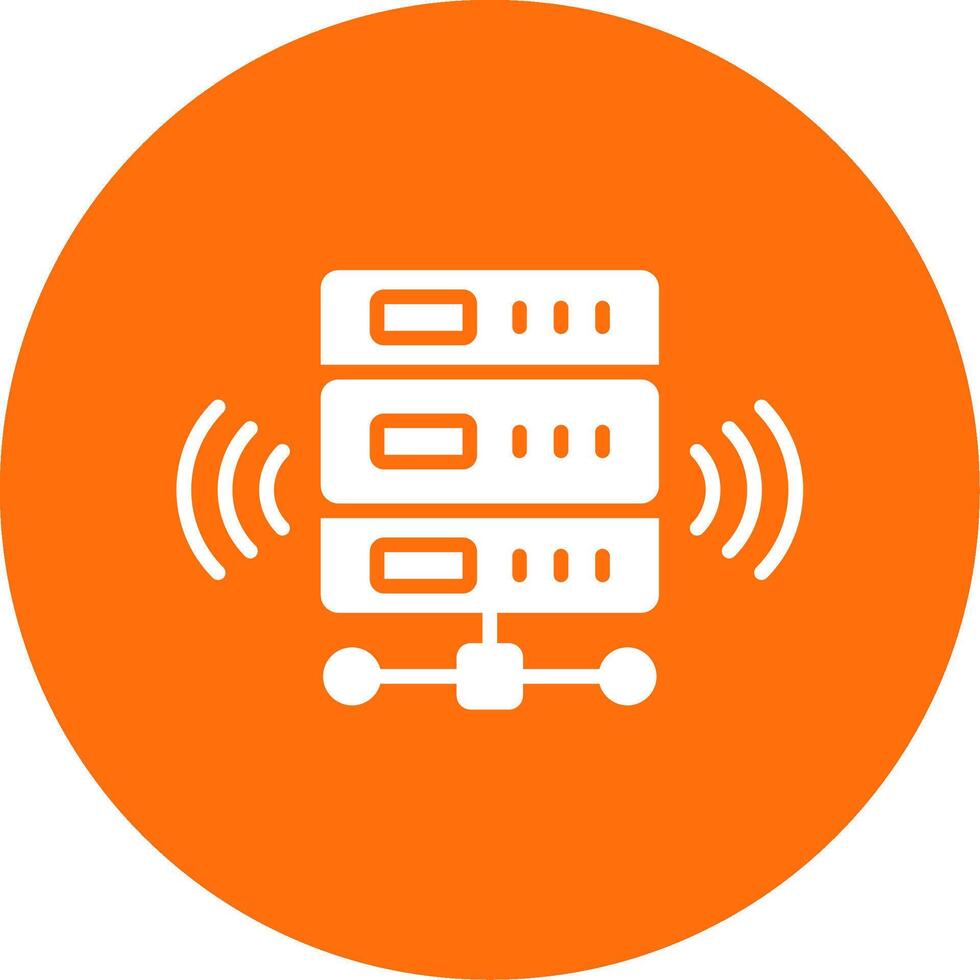 Wireless Database Multi Color Circle Icon 43599281 Vector Art at Vecteezy