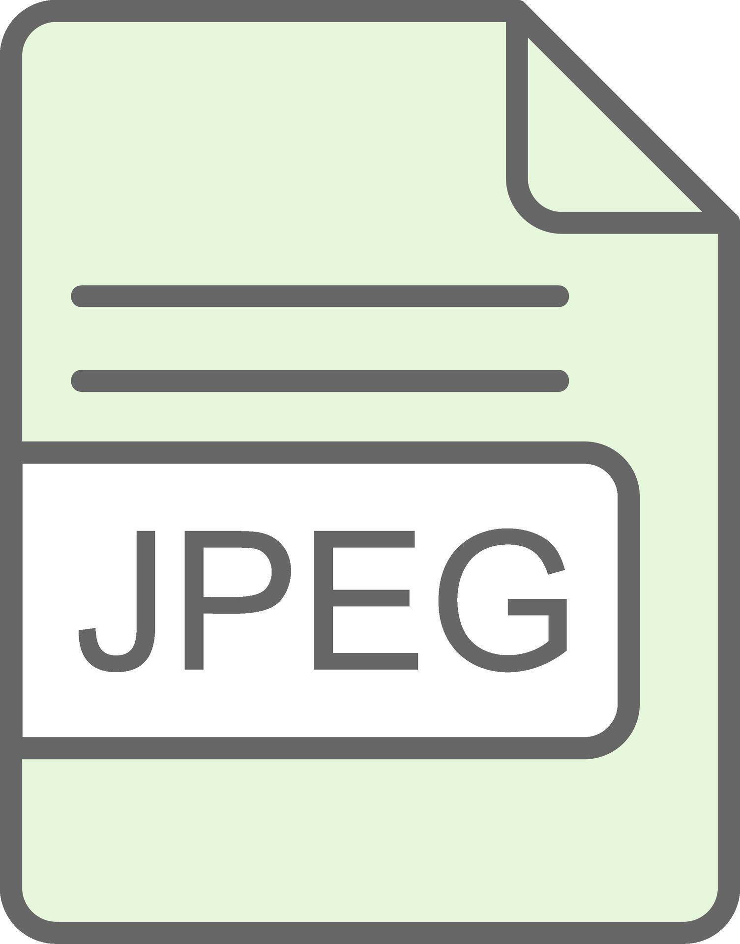 JPEG File Format Fillay Icon Design 43608364 Vector Art at Vecteezy