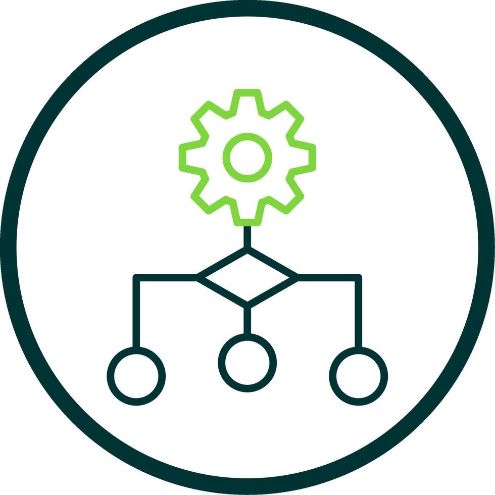 Algorithm Line Circle Icon Design 43624448 Vector Art at Vecteezy