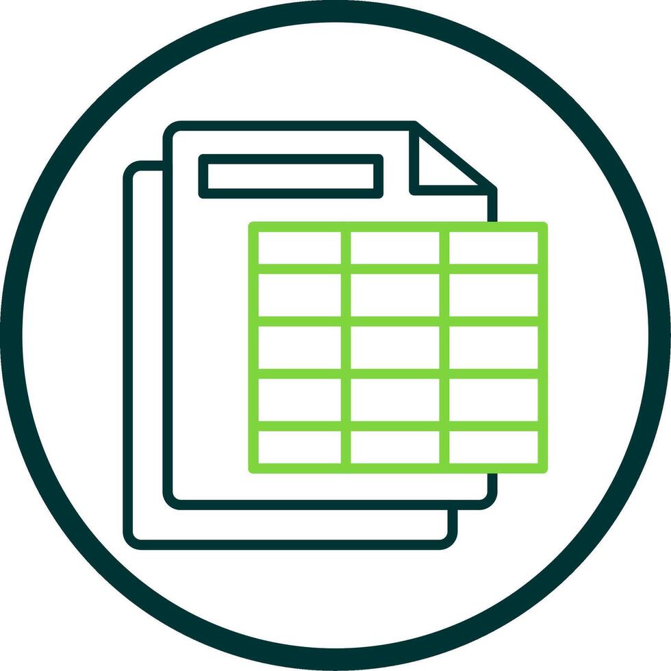 Spreadsheet Line Circle Icon Design 43628568 Vector Art at Vecteezy Spreadsheet Line Circle Icon Design 43628568 Vector Art at Vecteezy