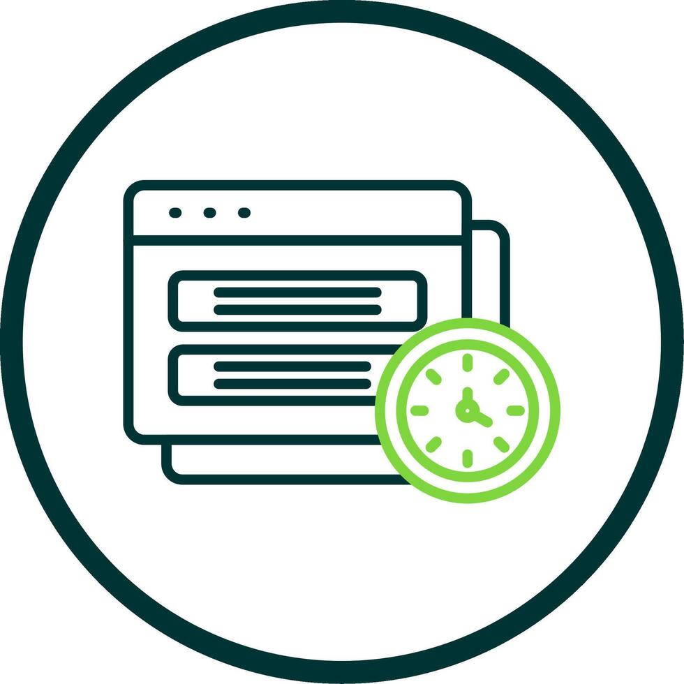 Tasks Line Circle Icon Design 43633151 Vector Art at Vecteezy