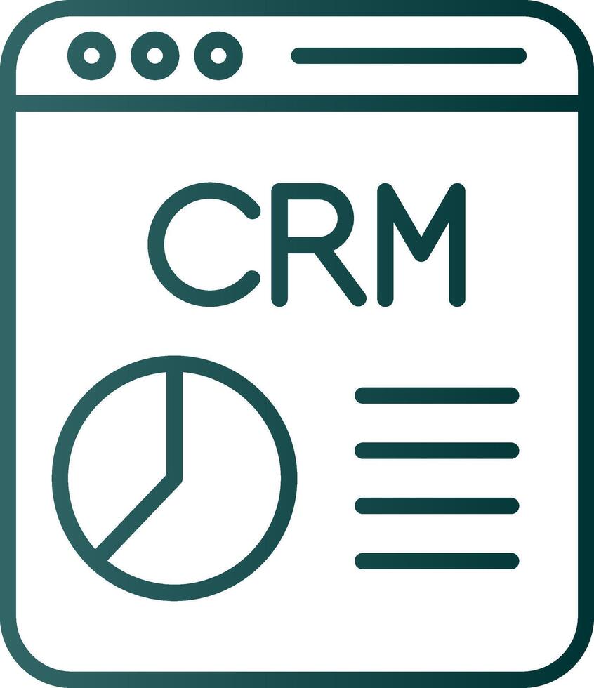 CRM Line Gradient Icon 43634071 Vector Art at Vecteezy CRM Line Gradient Icon 43634071 Vector Art at Vecteezy