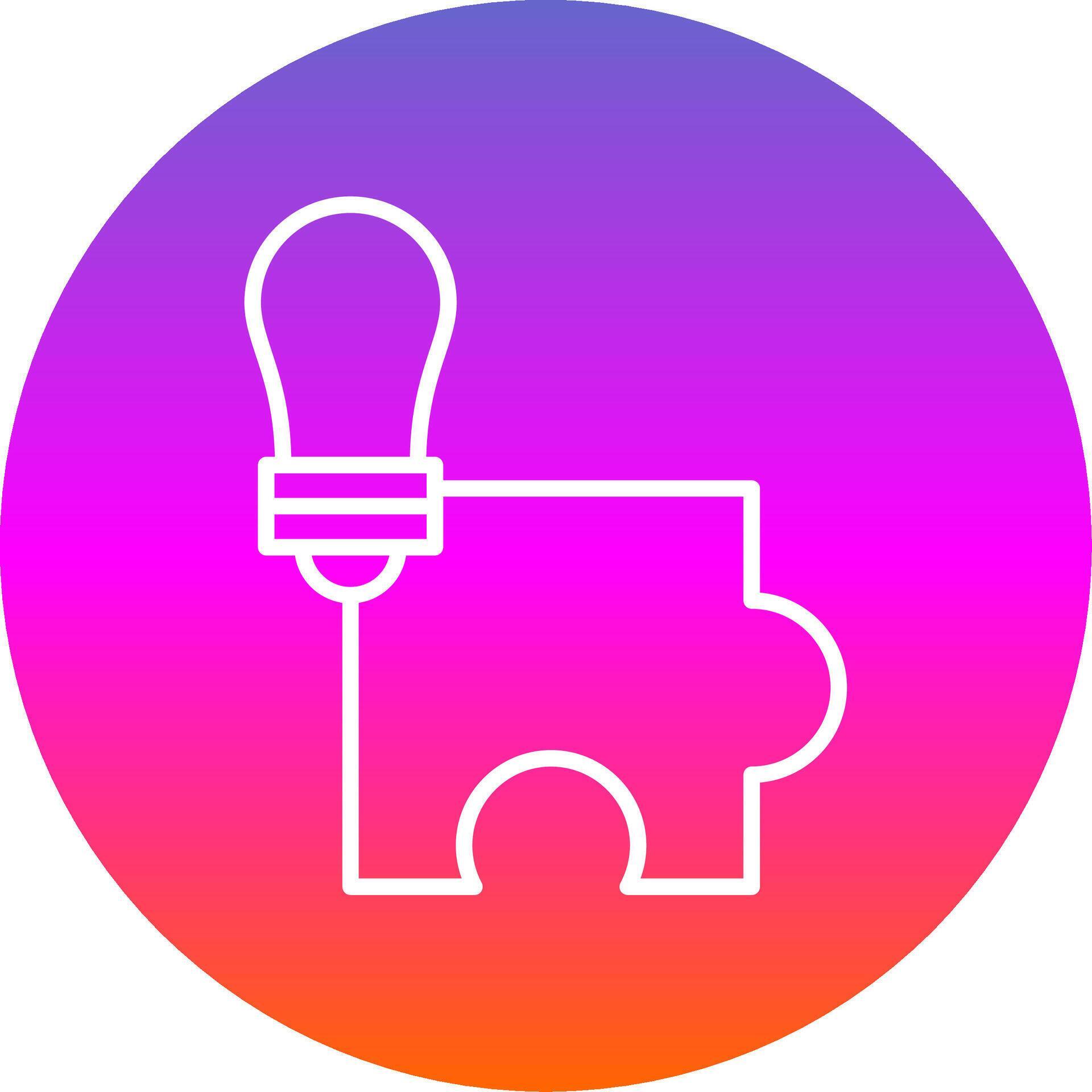 Problem Solving Line Gradient Circle Icon 43635687 Vector Art at Vecteezy