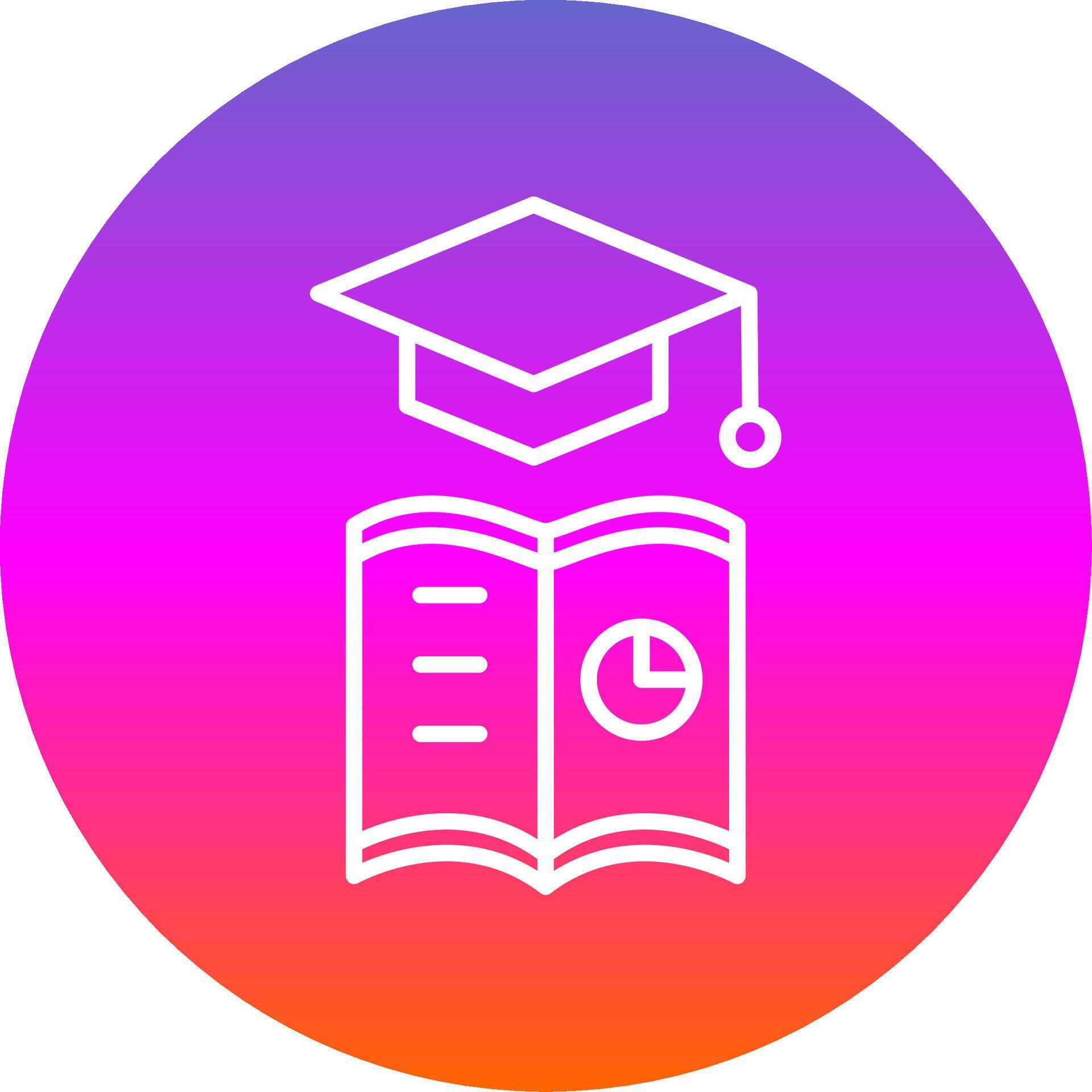 Learning Analytics Line Gradient Circle Icon 43637996 Vector Art At Vecteezy