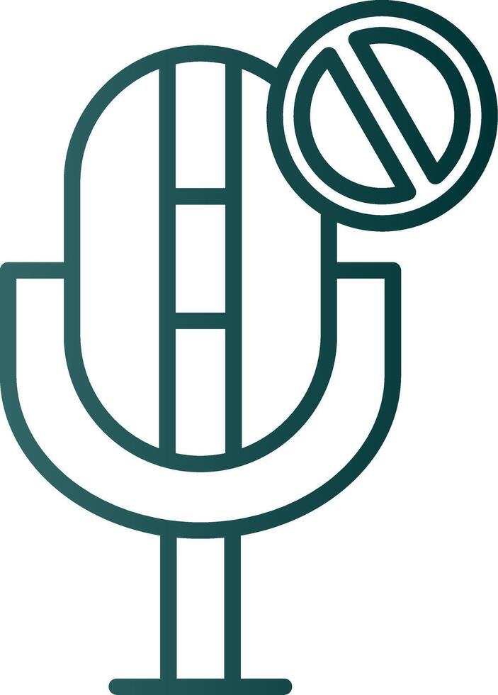 Remove Line Gradient Icon 43638054 Vector Art At Vecteezy