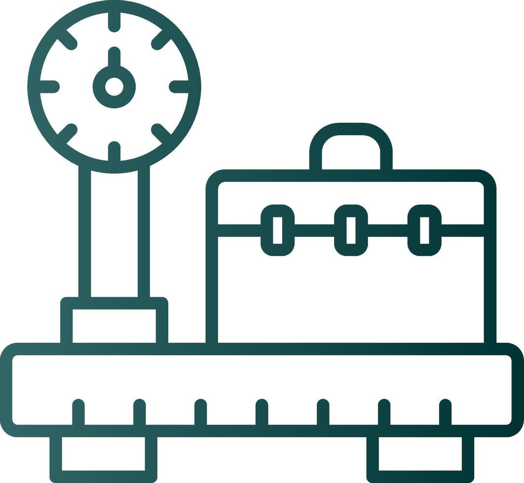 Scales Line Gradient Icon 43638814 Vector Art at Vecteezy