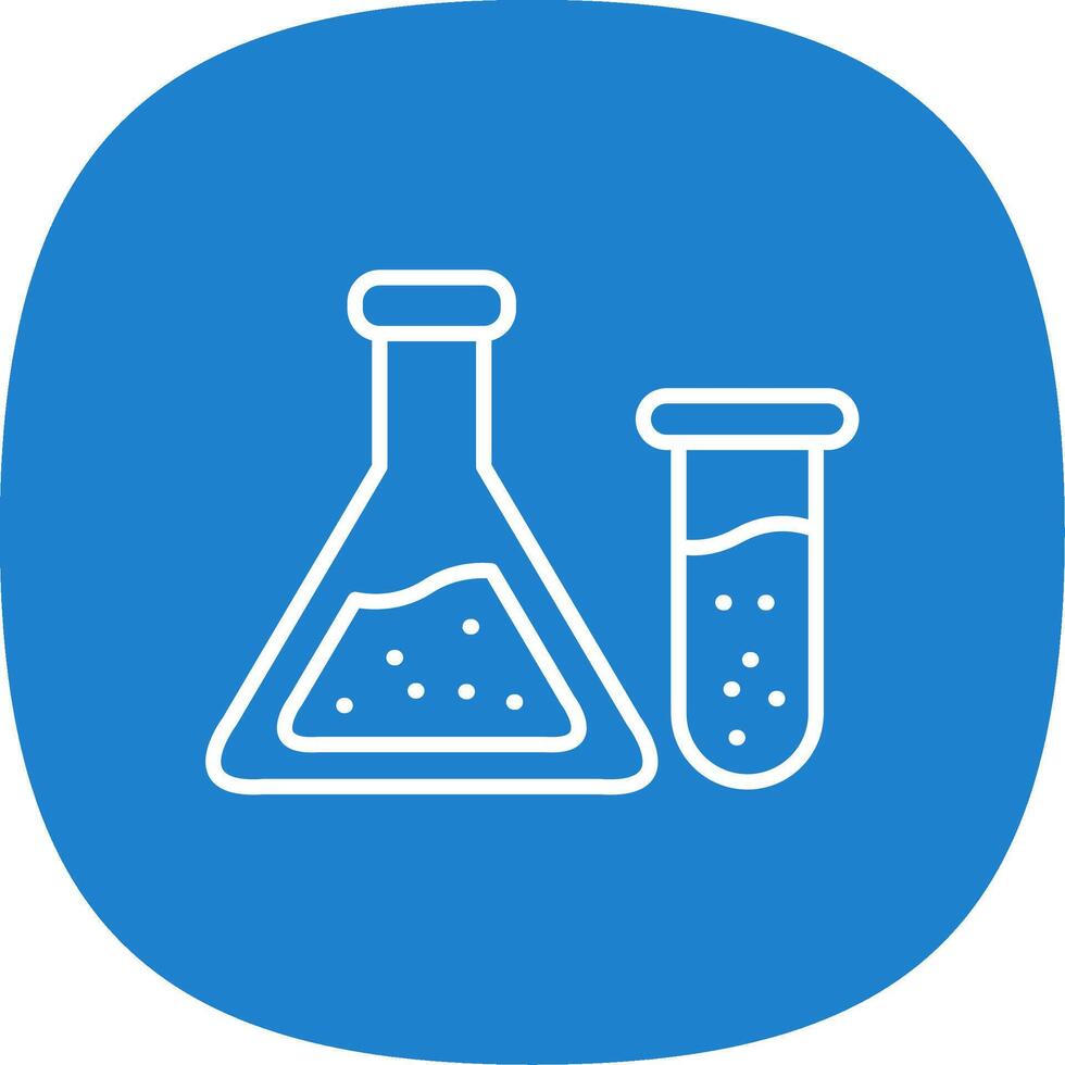 Flask Line Curve Icon Design 43639405 Vector Art at Vecteezy