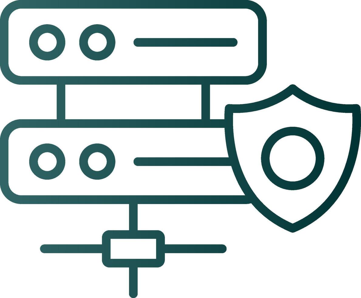 Server Line Gradient Icon 43640324 Vector Art At Vecteezy