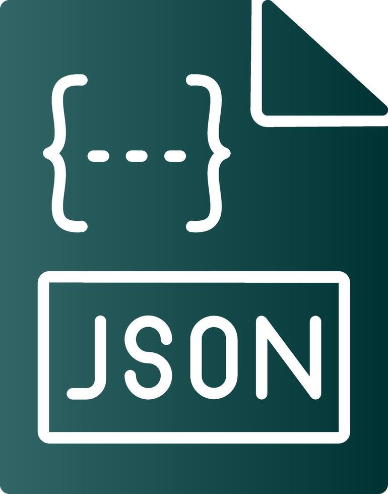 Json Glyph Gradient Icon 43640771 Vector Art at Vecteezy Json Glyph Gradient Icon 43640771 Vector Art at Vecteezy