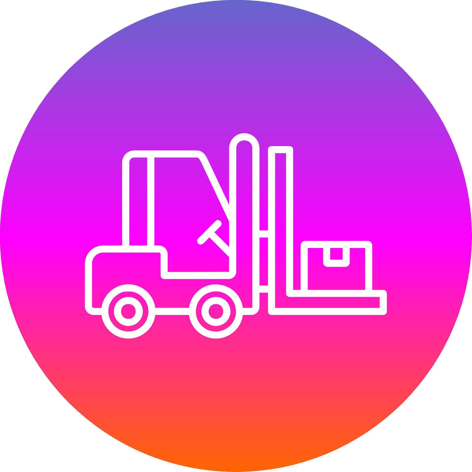 Forklift Line Gradient Circle Icon 43640993 Vector Art at Vecteezy Forklift Line Gradient Circle Icon 43640993 Vector Art at Vecteezy