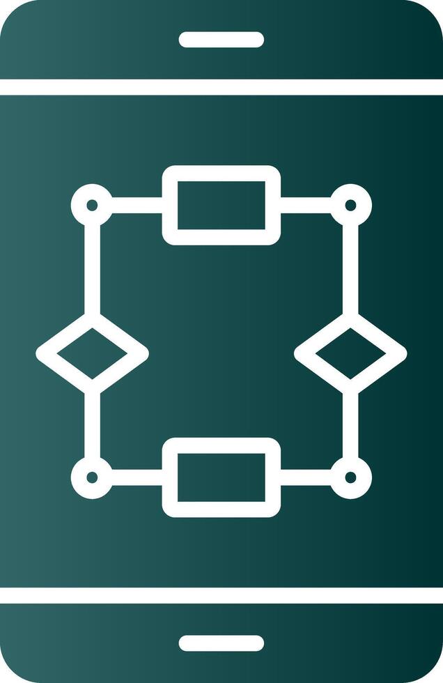 Algorithm Glyph Gradient Icon 43641529 Vector Art at Vecteezy