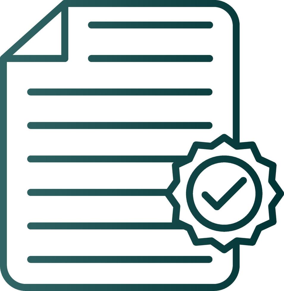 File Line Gradient Icon 43643322 Vector Art at Vecteezy