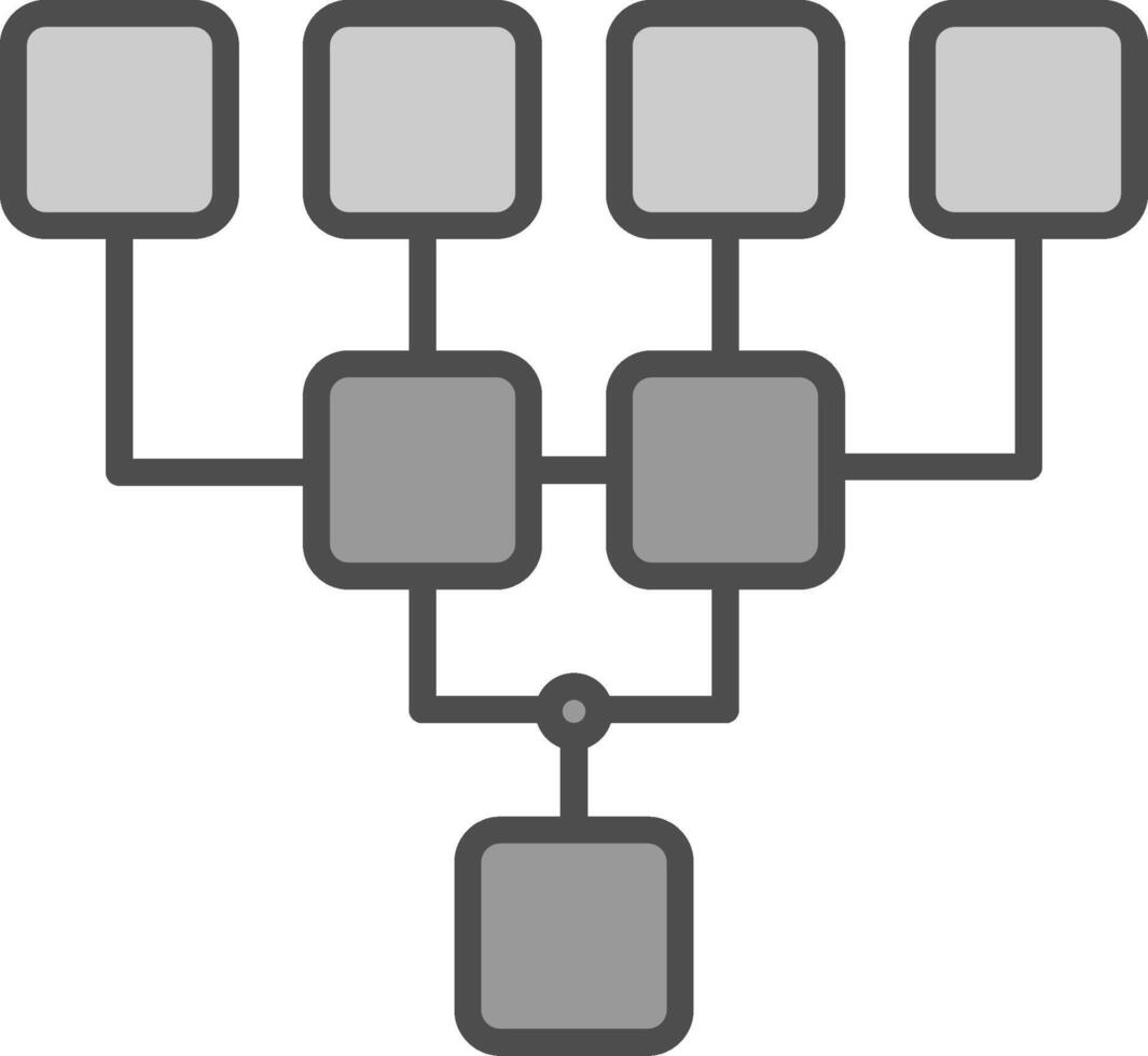 Structure Line Filled Greyscale Icon Design 43645440 Vector Art at Vecteezy