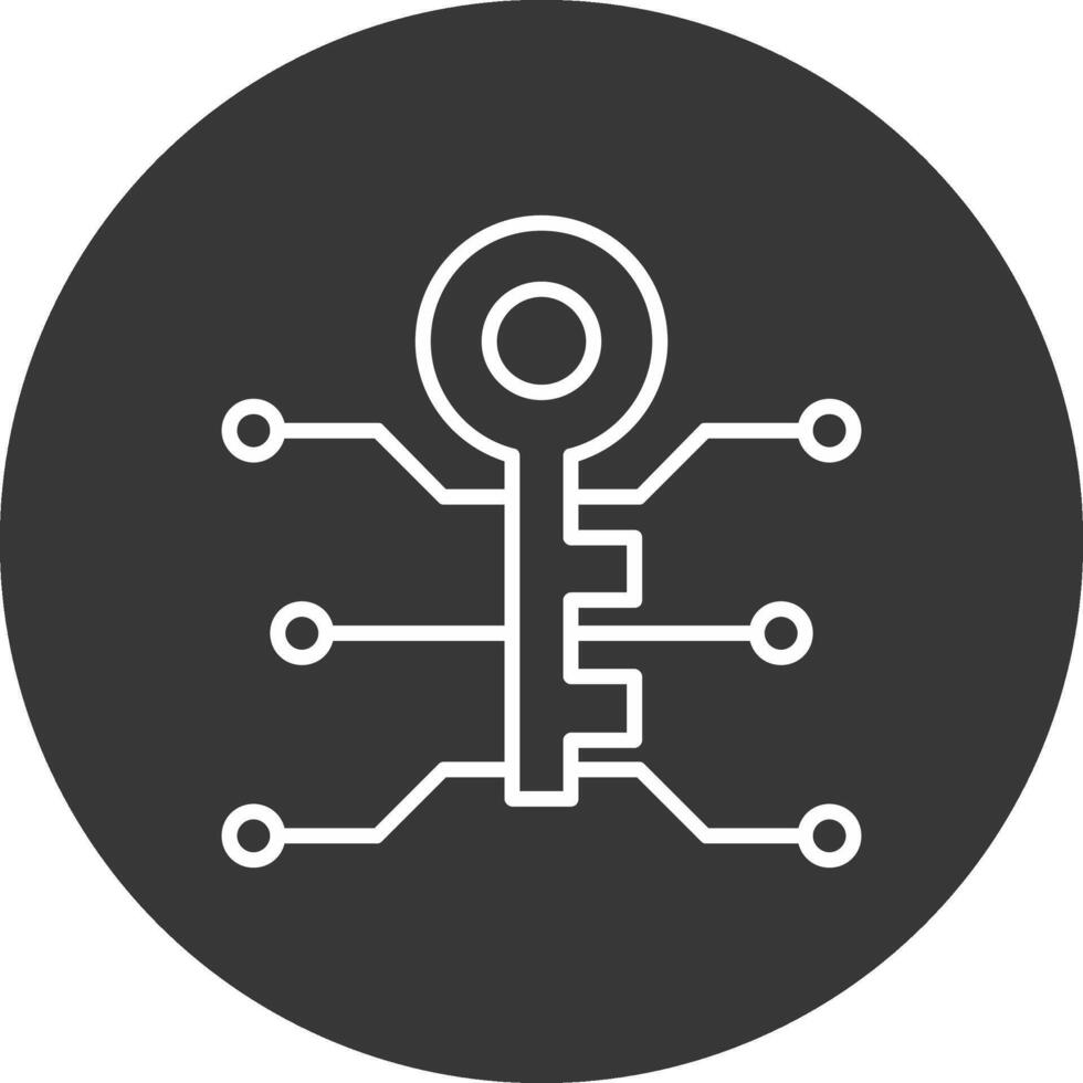 Server Encryption Line Inverted Icon Design 43648050 Vector Art at Vecteezy