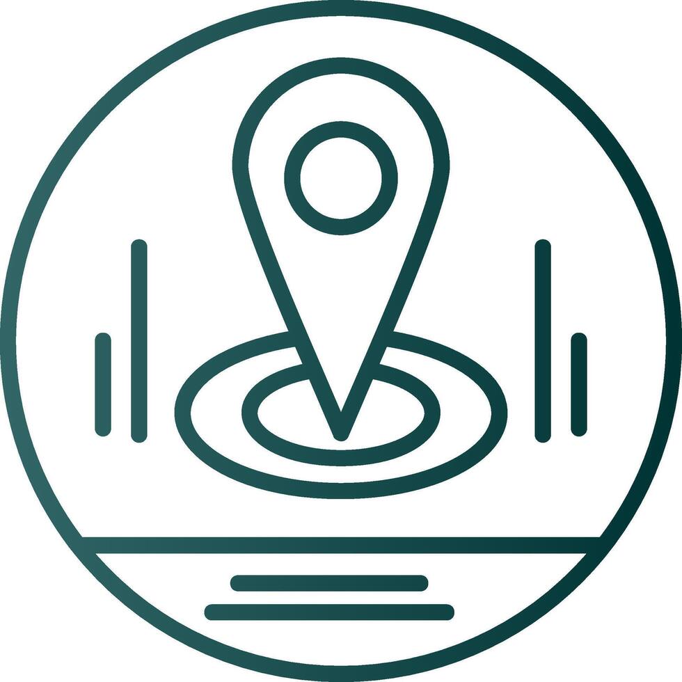 Destination Line Gradient Icon 43650847 Vector Art at Vecteezy