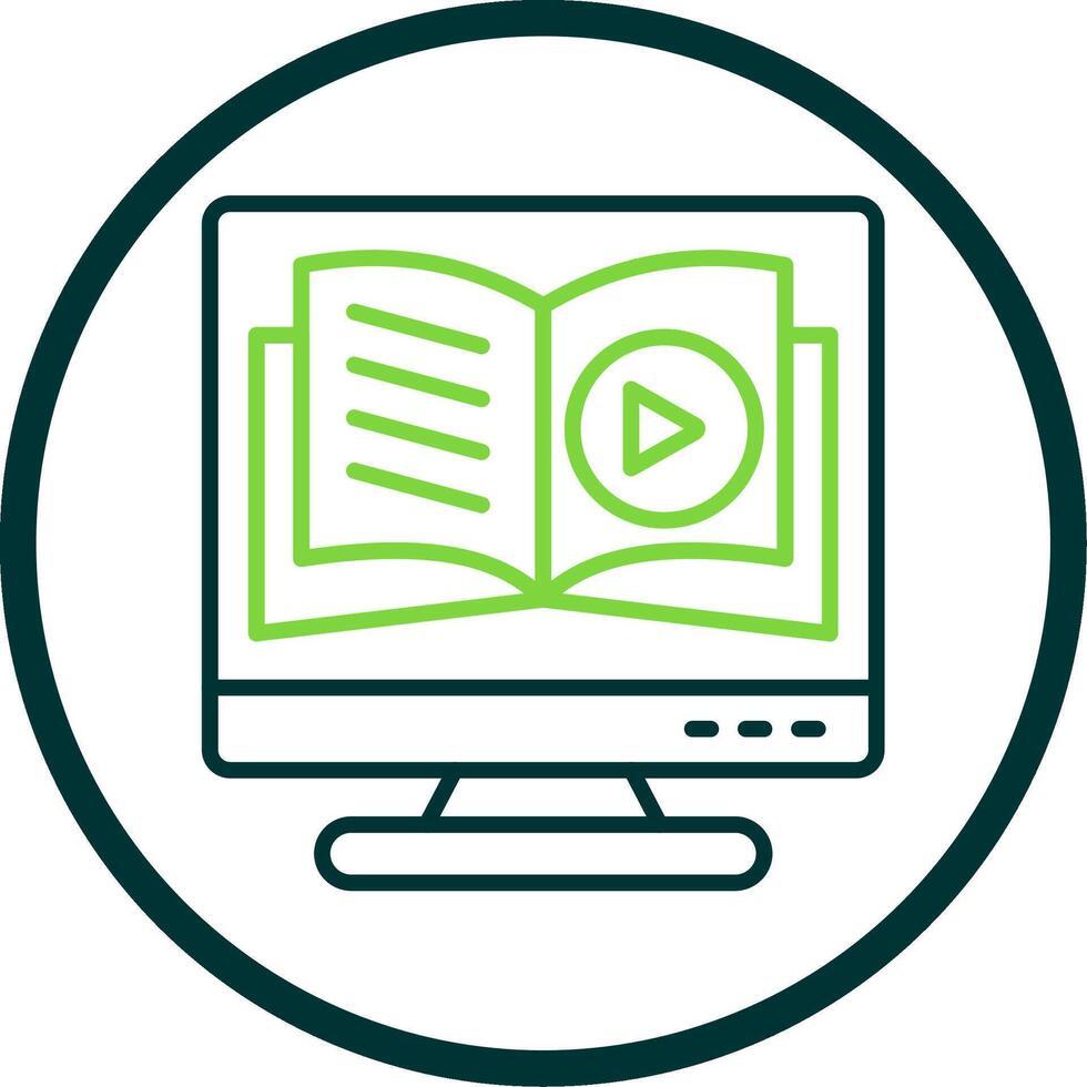 Tutorial Line Circle Icon Design 43665420 Vector Art at Vecteezy