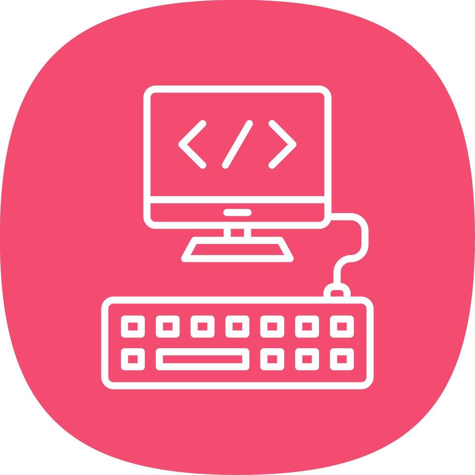 Web Programming Line Curve Icon Design 43669235 Vector Art at Vecteezy
